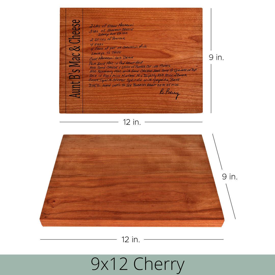 Handwritten Recipe Board – recipeboard.com