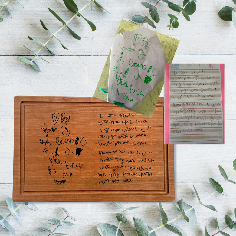 Handwritten Love Notes Board – recipeboard.com